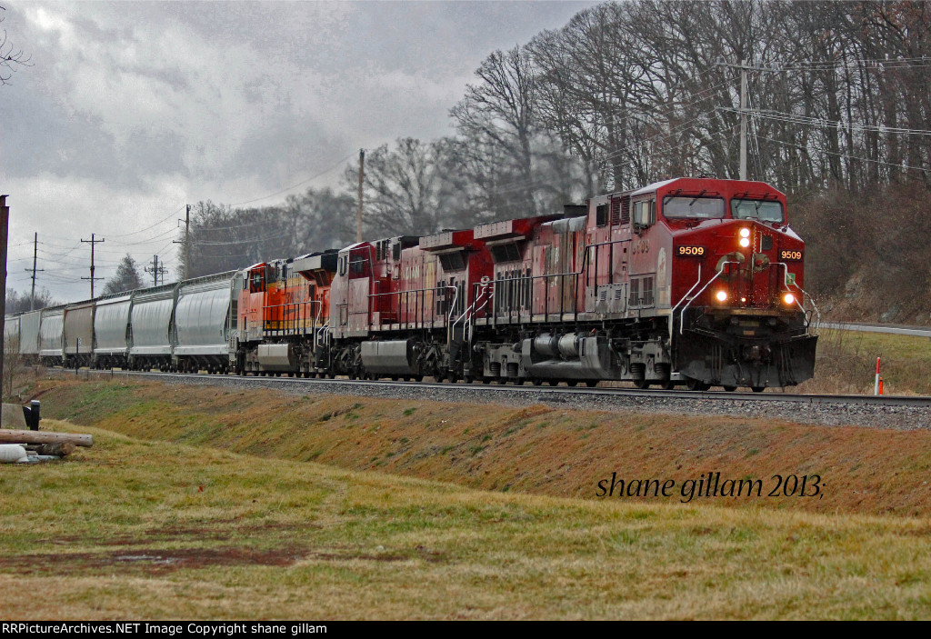 CP 9509 Rare power on the K line.